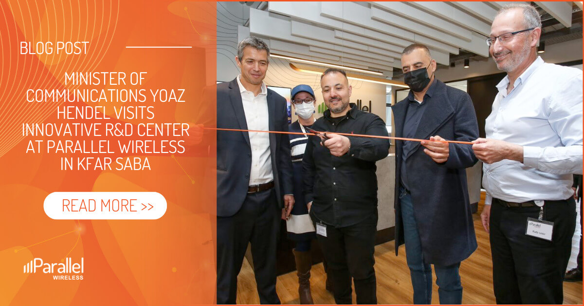 Minister of Communications Yoaz Hendel visits innovative R&D center at ...